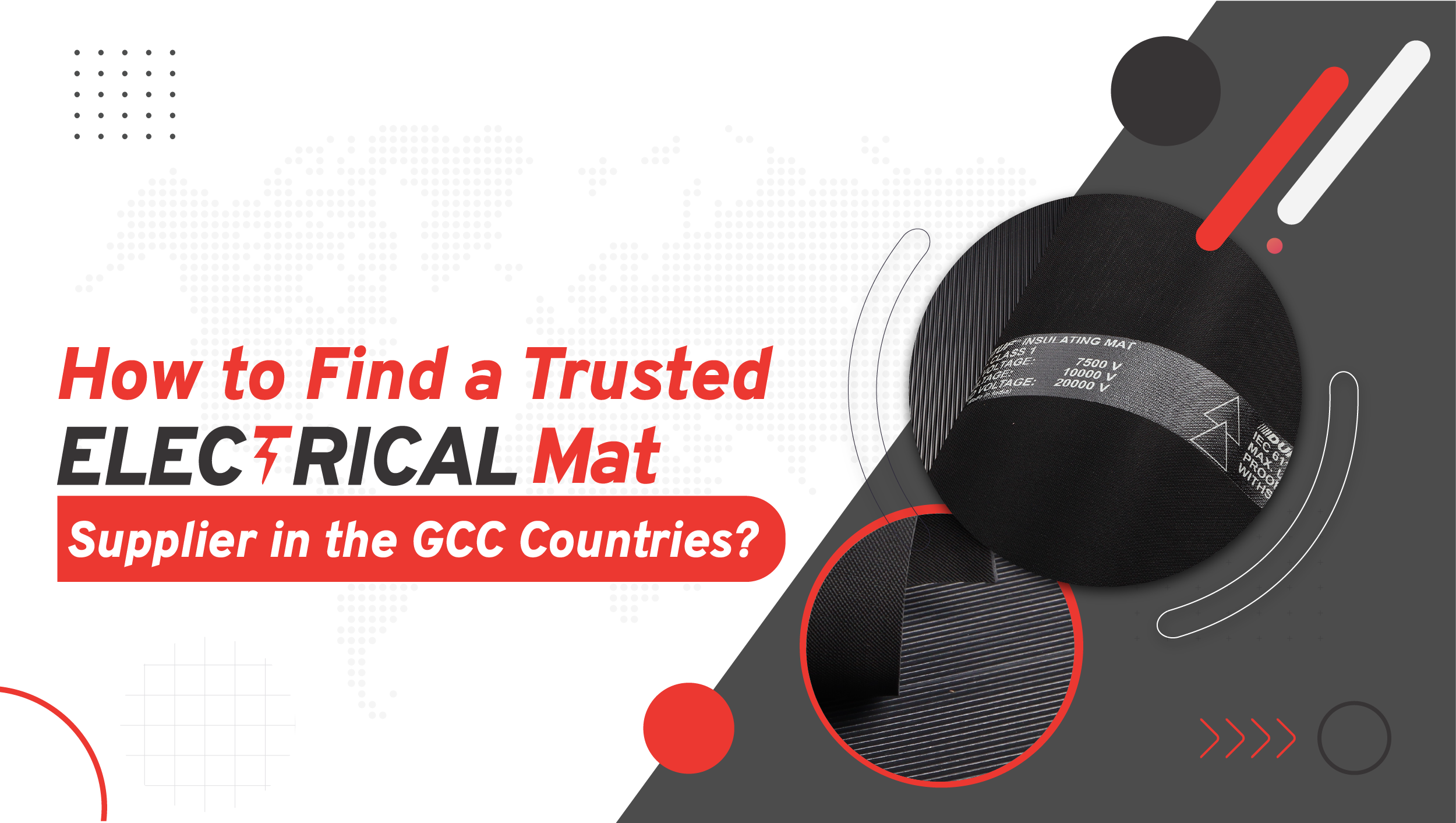 Reliable and Trusted Electrical Mat Suppliers in GCC Countries